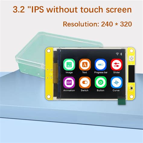 Esp Arduino Lvgl Wifi E Placa De Desenvolvimento Bluetooth