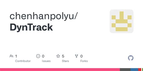 DynTrack Install Deps Sh At Main Chenhanpolyu DynTrack GitHub