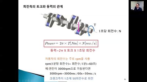 회전축 동력 계산문제 풀이 Youtube