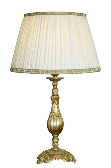 Lampada Da Tavolo Classica Lussuosa Da Salotto Con Paralume