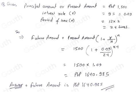 Solved Money Is Worth 9 Compounded Semi Annually What Is The Future