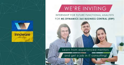 Innoware Announces Recruitment For The Internship To Become Functional
