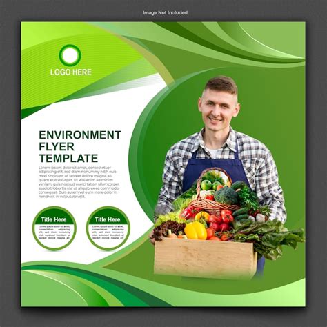 Premium Vector Agricultural Or Green Vegetable Project Poster