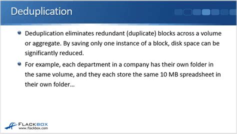 Netapp Deduplication Compression And Compaction Tutorial Flackbox