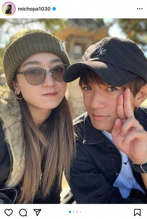 みちょぱ 結婚1年記念日旅行の写真を公開「可愛い2人」「楽しそう」「美男美女」の声― スポニチ Sponichi Annex 芸能