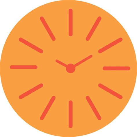 Strip Wall Clock Illustration Vector On A White Background 13713523