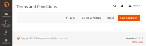 Magento 21 Cant Edit Existing Terms And Conditions Magento Stack