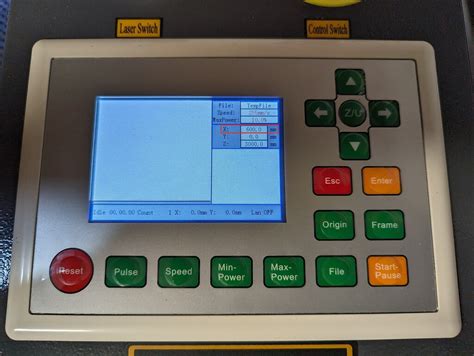 Omtech W CO Laser Calibration X Axis Issue Community Laser Talk LightBurn Software Forum