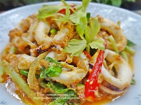 ปลาหมึกผัดไข่เค็ม เมนูปลาหมึกสุดอร่อย ท้าให้ลอง อาหาร การทำอาหาร