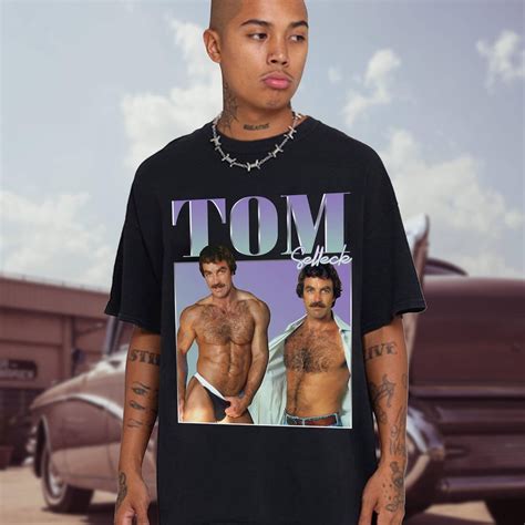Vintage Tom Selleck Shirt Tom Selleck Tee Tom Selleck Sexy 80s Etsy