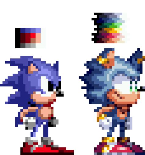Pixilart Sonic Resprite Doover By Superkuperbros