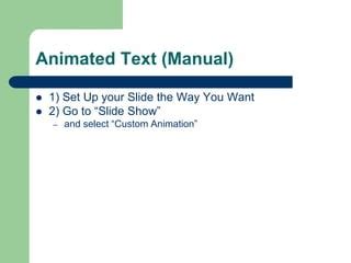 SAS Program PPT
