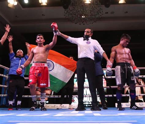 Indian Boxer Faizan Anwar Continues Unbeaten Run In Dubai