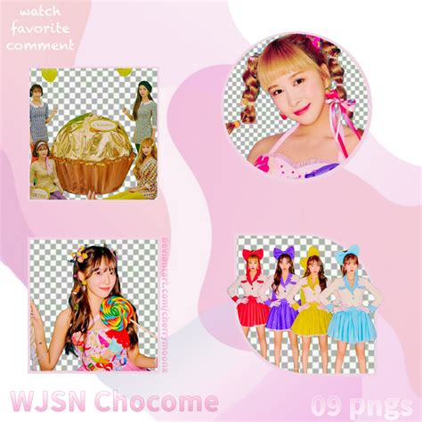 Wjsn Chocome Hmph Png Pack By Cherrymoonx On Deviantart