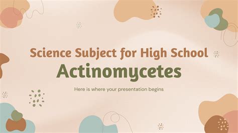 Free Google Slides And PowerPoint Templates About Bacteria