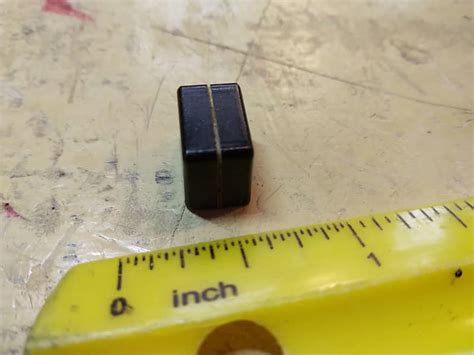 Unbranded Slider Fader Knob 1980s Black Reverb