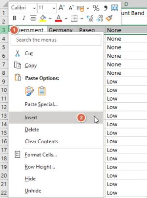 Insert Or Delete Rows Columns And Cells ExcelBaby