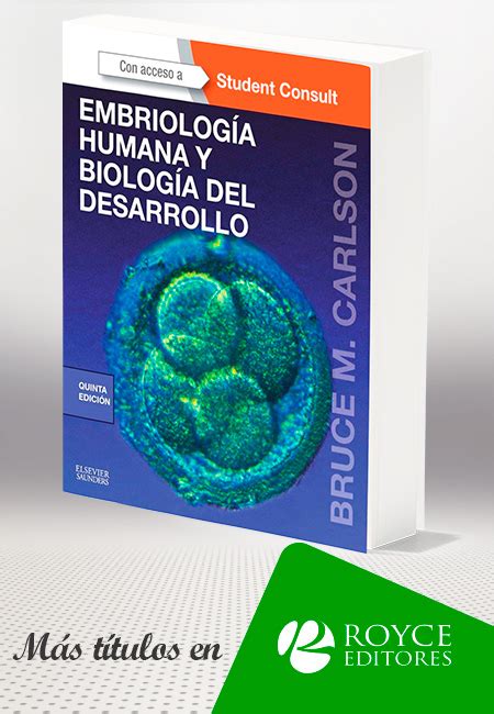 Embriología Humana y Biología del Desarrollo a Edición Más Libros Tu Tienda Online