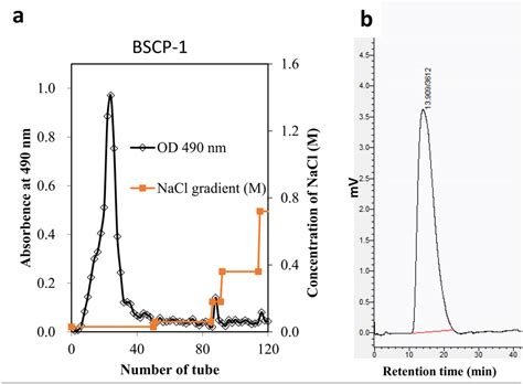 Elution Profile Of The Crude Bscps On A Deae Sepharose Cl 6b