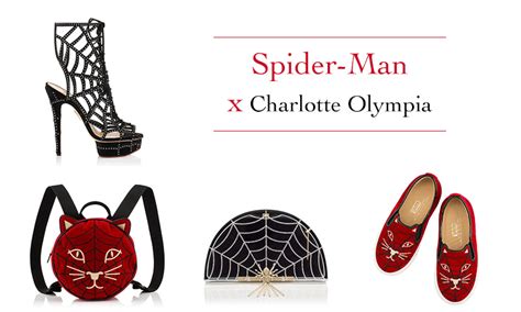 Charlotte Olympia X Spider Man Collaboration Shop