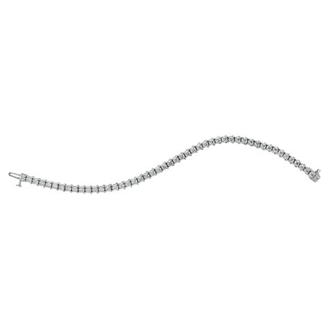 Beauvince 3 Prong Diamond Tennis Bracelet 8 12 Ct GH VVS VS Diamonds In
