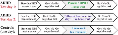 Scheme Of The Experimental Procedure For The ADHD And Control Groups Download Scientific