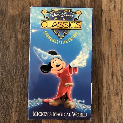Mickeys Magical World Walt Disney Mini Classics Vhs Video Gedenkband