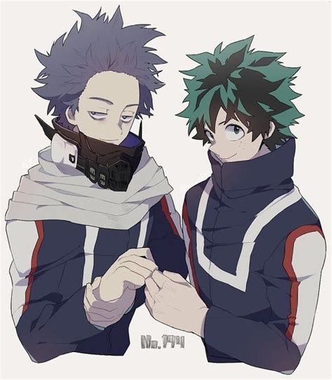 Deku Shinsou Hitoshi My Hero Academia Credto Author Personajes De Anime Bocetos