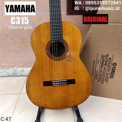 Yamaha C315 Original Gitar Klasik Murah Bonus Senar Baru Original