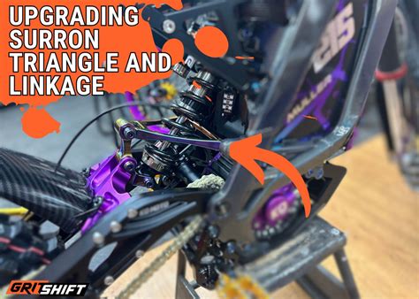 Upgrade Your Surron Rear Triangle And Linkage For Better Performance