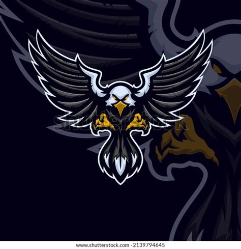 Eagle Masscot Logo Esport Premium Vector Stock Vector Royalty Free