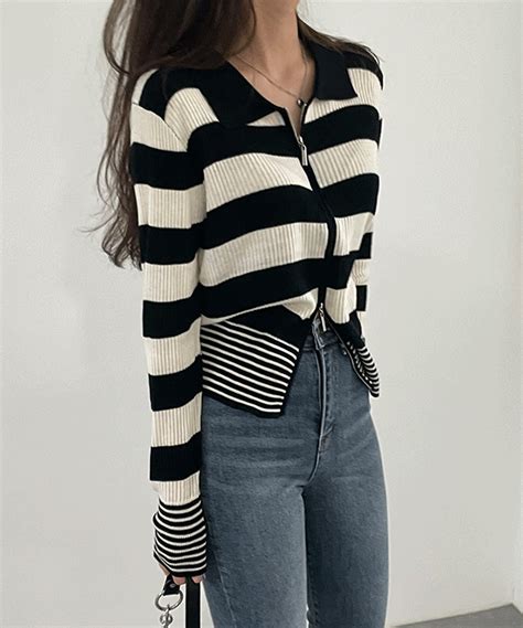 여리핏 예쁨 맥스단가라 투웨이 여리니트집업 가디건 에이블리
