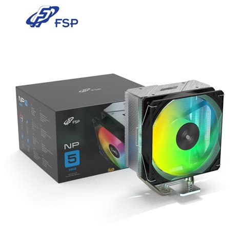 Fsp 全漢 Np5 Argb 無限鏡 12cm 風扇 單塔式 四熱管 Cpu 散熱器 Pchome 24h購物
