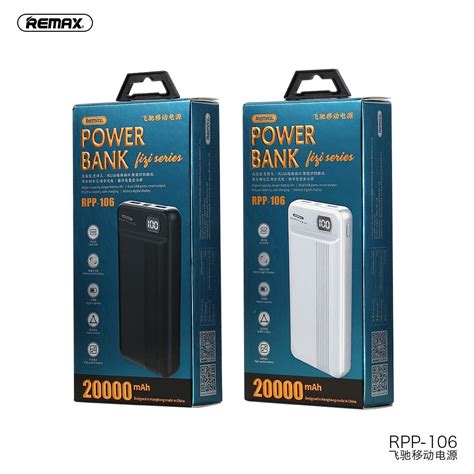 Remax powerbank 20000 mAh fekete - SmartDiszkont