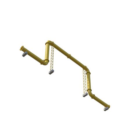 Gas Pipeline 3d Model Turbosquid 2207061