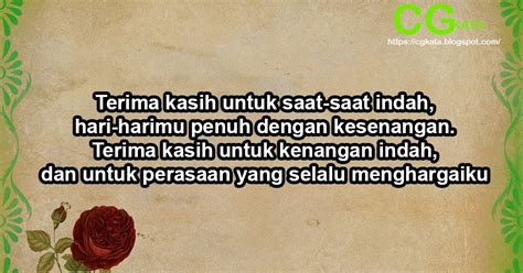 15 KATA-KATA/KUTIPAN BIJAK TENTANG UCAPAN TERIMAKASIH - CGKATA