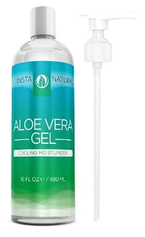 Instanatural Aloe Vera Gel Cooling Moisturizer Blonde Male