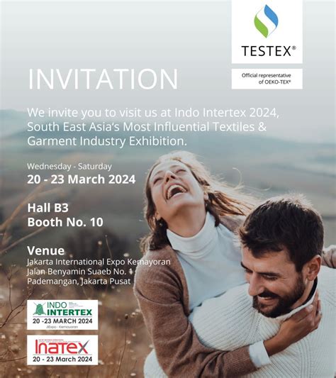 Testex Swiss Textile Testing Institute On Linkedin Join Us At Indo