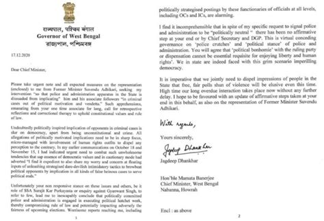 Suvendu Adhikari Quits Tmc Tells Wb Governor Police Could Implicate