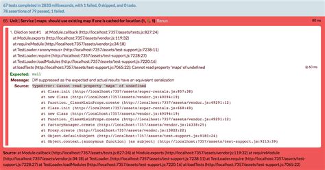 Javascript Ember Js Tutorial Typeerror Cannot Read Property Maps