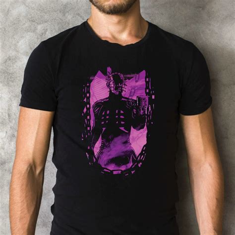 Horror Movie Pinhead Hellraiser Silhouette Classic Horror T Etsy