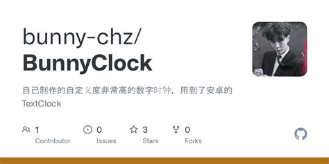 Github Bunny Chz Bunnyclock Textclock