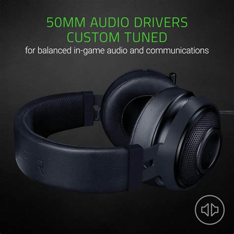אוזניות גיימינג חוטיות Razer Kraken Pro V2 כולל מיקרופון Alibuy