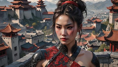 Download Fah Lo Suee Si Fan Chinese Royalty Free Stock Illustration