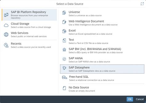 Connect Sap Web Intelligence To Sap Datasphere Analytic Models Using Oauth 20 Erp Qanda