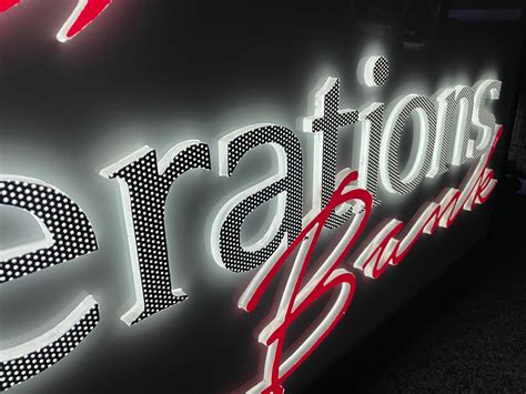 Backlit Routed Acm Largest Forum For Signmaking