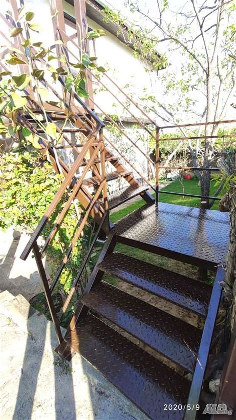 Метални стълби Металообработване Царево Изработка и монтаж на метални стълби