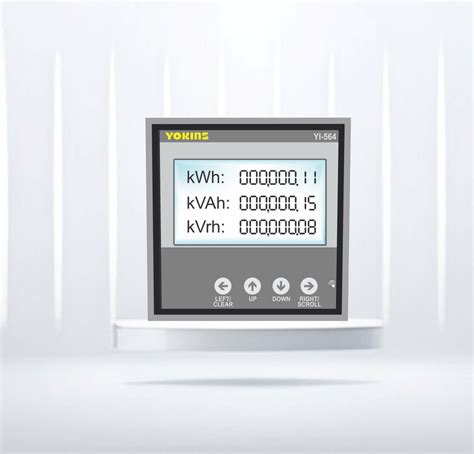 Three Phase Lcd Multifunction Meter Yokins Instruments