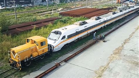 仕佳軌道工業側線 太魯閣號無階化改造工程車輛換線長焊鋼軌焊接作業大肚車輛中繼站taroko Express I In