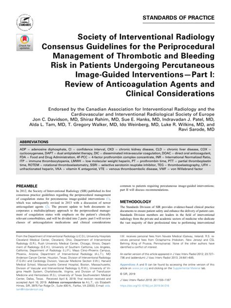 Sir Part1 Pdf Coagulation Clinical Medicine